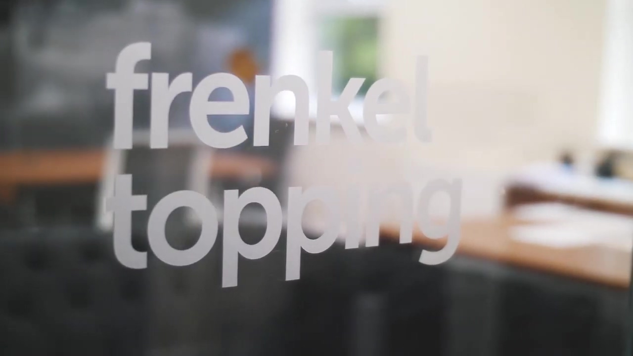 Frenkel Topping: Looking for the person with the right expertise
